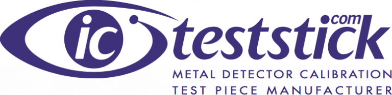 Metal Detector Test Pieces - Certified - UK Manufacturer - IC Teststick