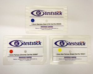 Laminated Test Card - Non-Ferrous (Brass) - IC Teststick